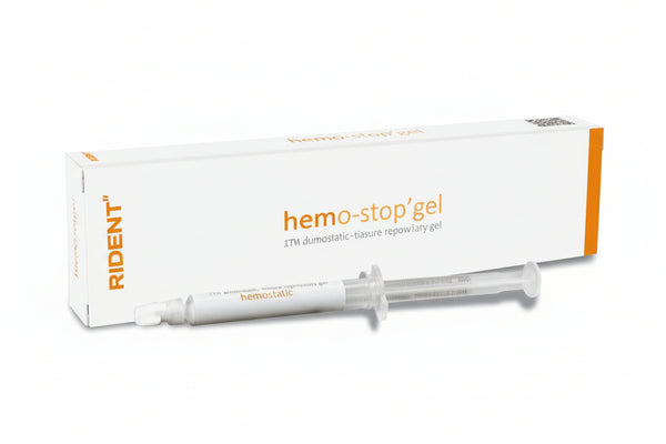 Rident Hemo-Stop Gel - Fast-Acting Hemostatic – Dentalmantraa
